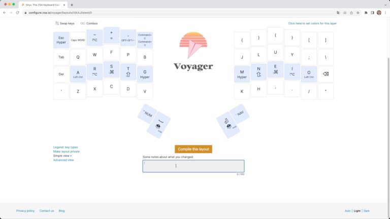 Review: ZSA Voyager, split, mechanical keyboard – Ben Frain