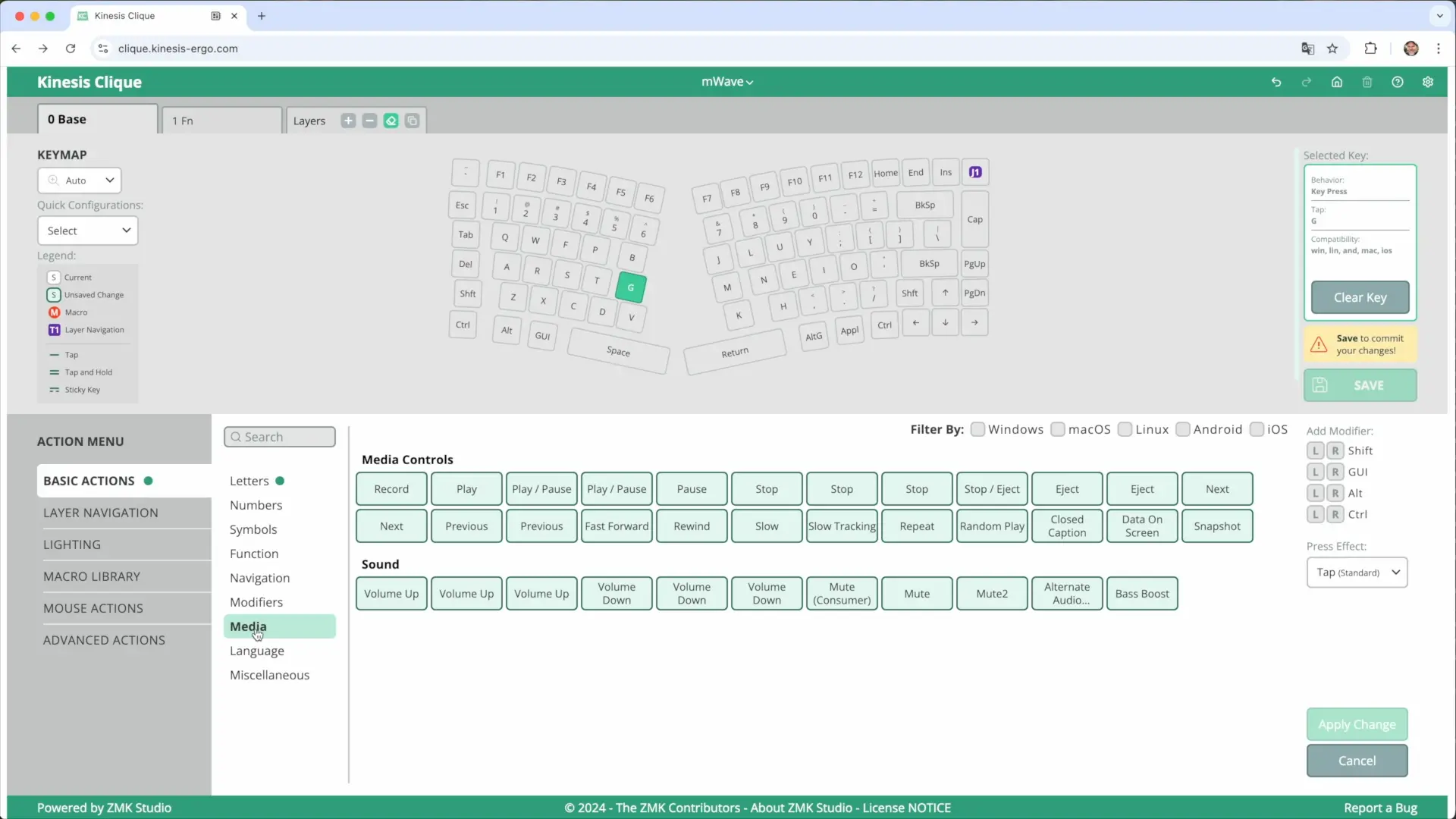 Review: Kinesis mWave mechanical ergonomic and programmable keyboard ...